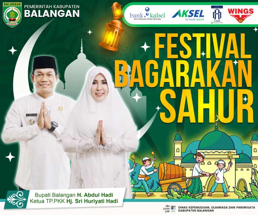 Meriahkan Bulan Suci Ramadhan, Pemkab Balangan Gelar Festival Bagarakan ...