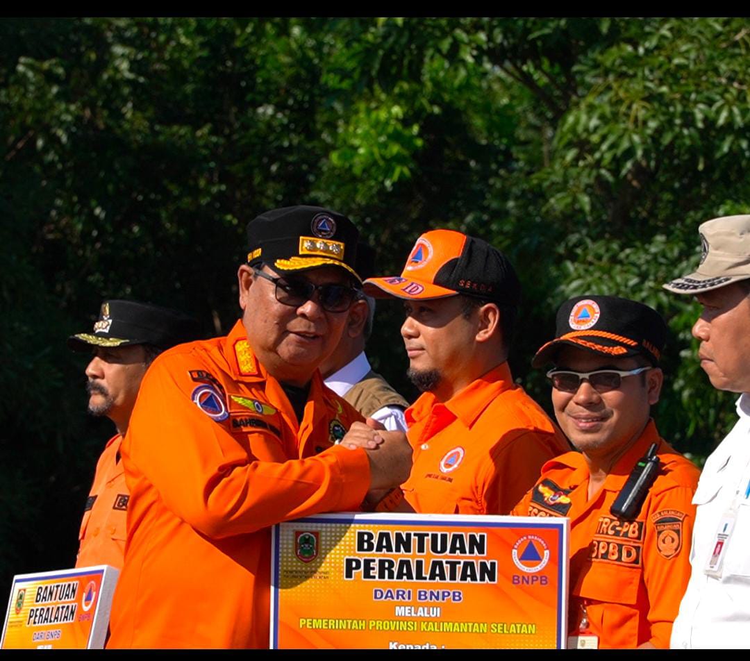 BPBD Balangan Dapat Bantuan Peralatan Penanganan Bencana - Dinamika Nusantara Post