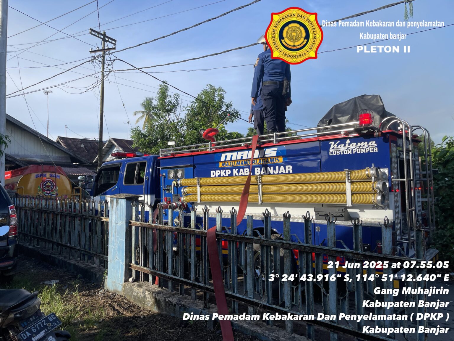 Kebakaran di Eks RPH Jawa Laut, Tiga Armada Damkar Diterjunkan ...